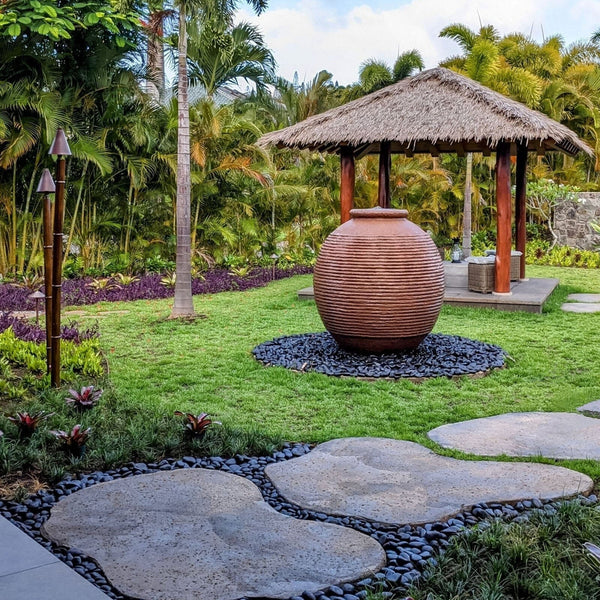 Aladdin Oil Jar Fountain 52" x 60" - ConcreteCreationsLA