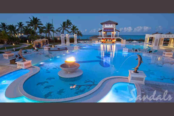 Water & Fire Combination - ConcreteCreationsLA