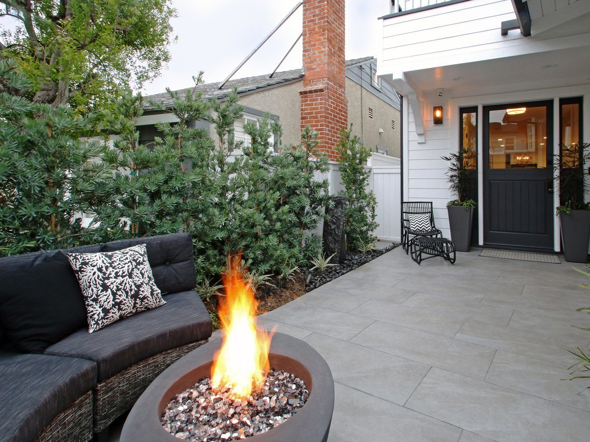 Ovale Edge Fire bowl fire table - ConcreteCreationsLA
